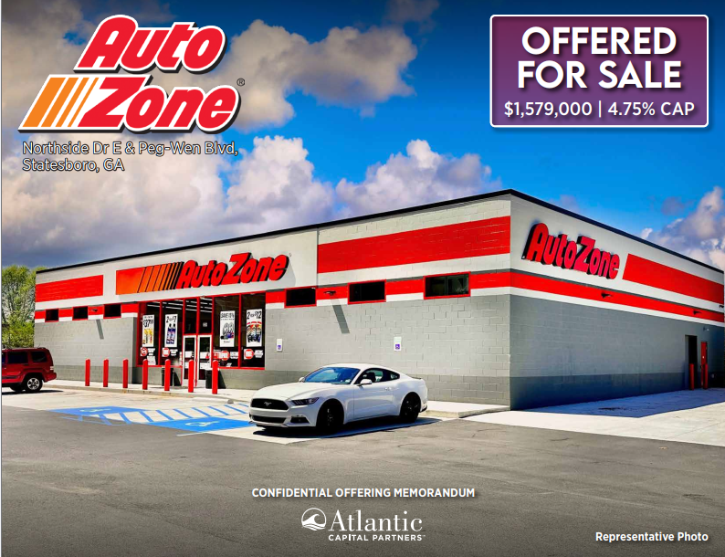 Autozone | Statesboro, GA | 4.75% Cap | Revere